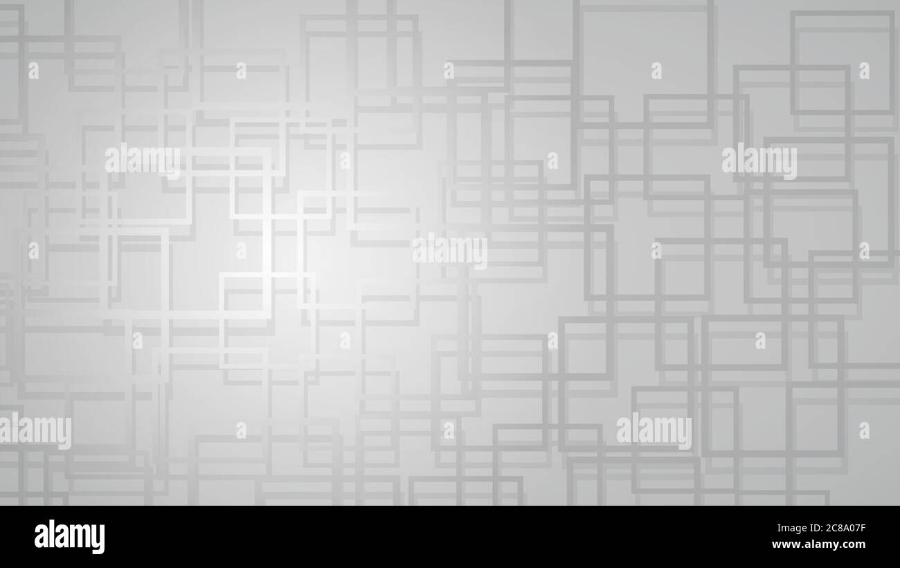 Abstract background of intersecting squares with shadows in gray colors Stock Vector Image & Art ...