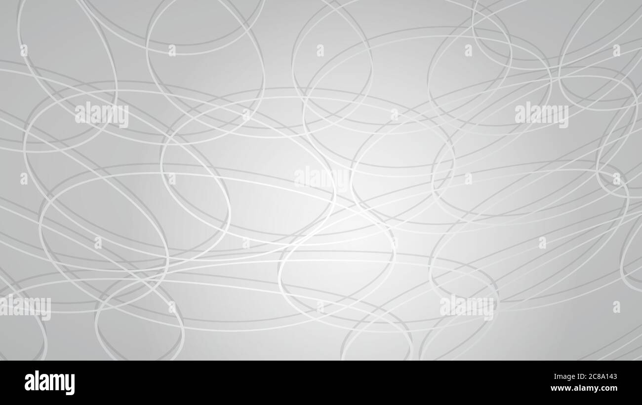 Abstract background of intersecting circles with shadows in gray colors Stock Vector Image & Art ...