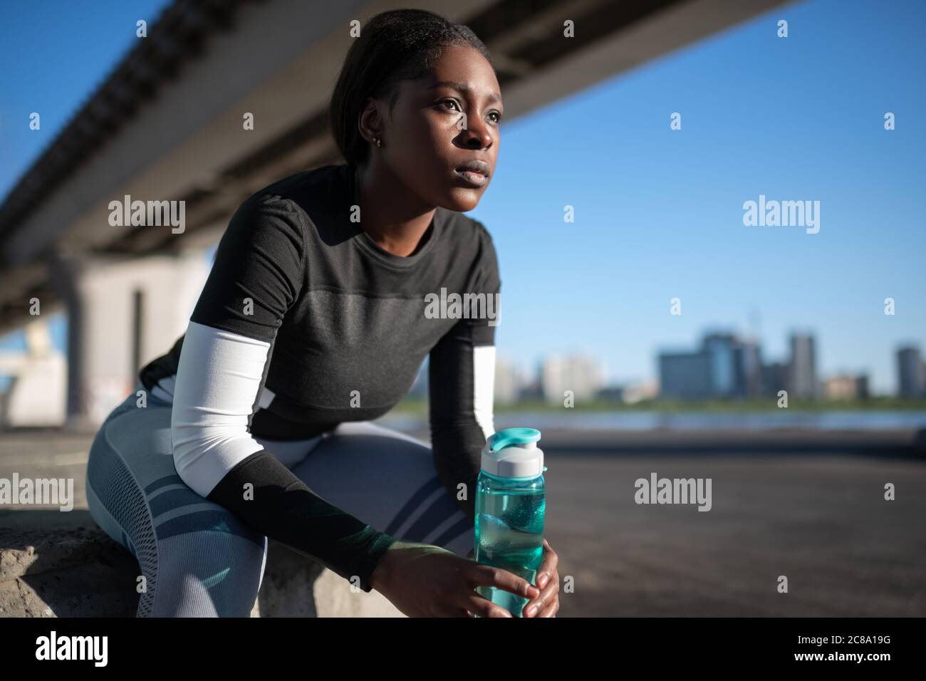 Fatigue female runner hi-res stock photography and images - Alamy