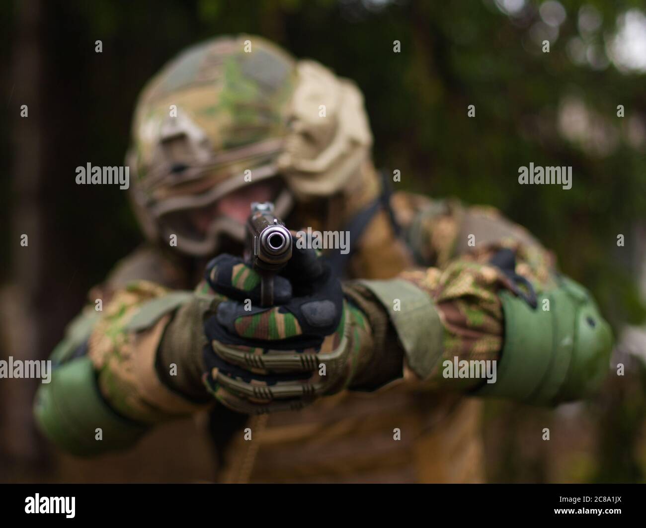 Commando guard hi-res stock photography and images - Alamy