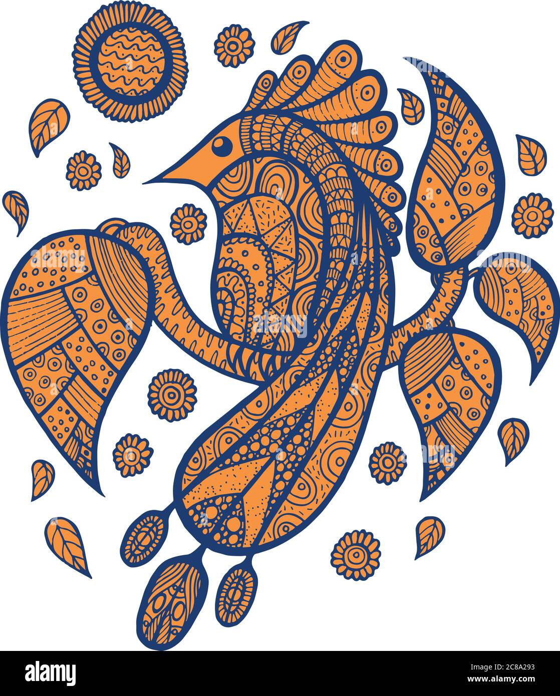 Zen doodle hi-res stock photography and images - Alamy