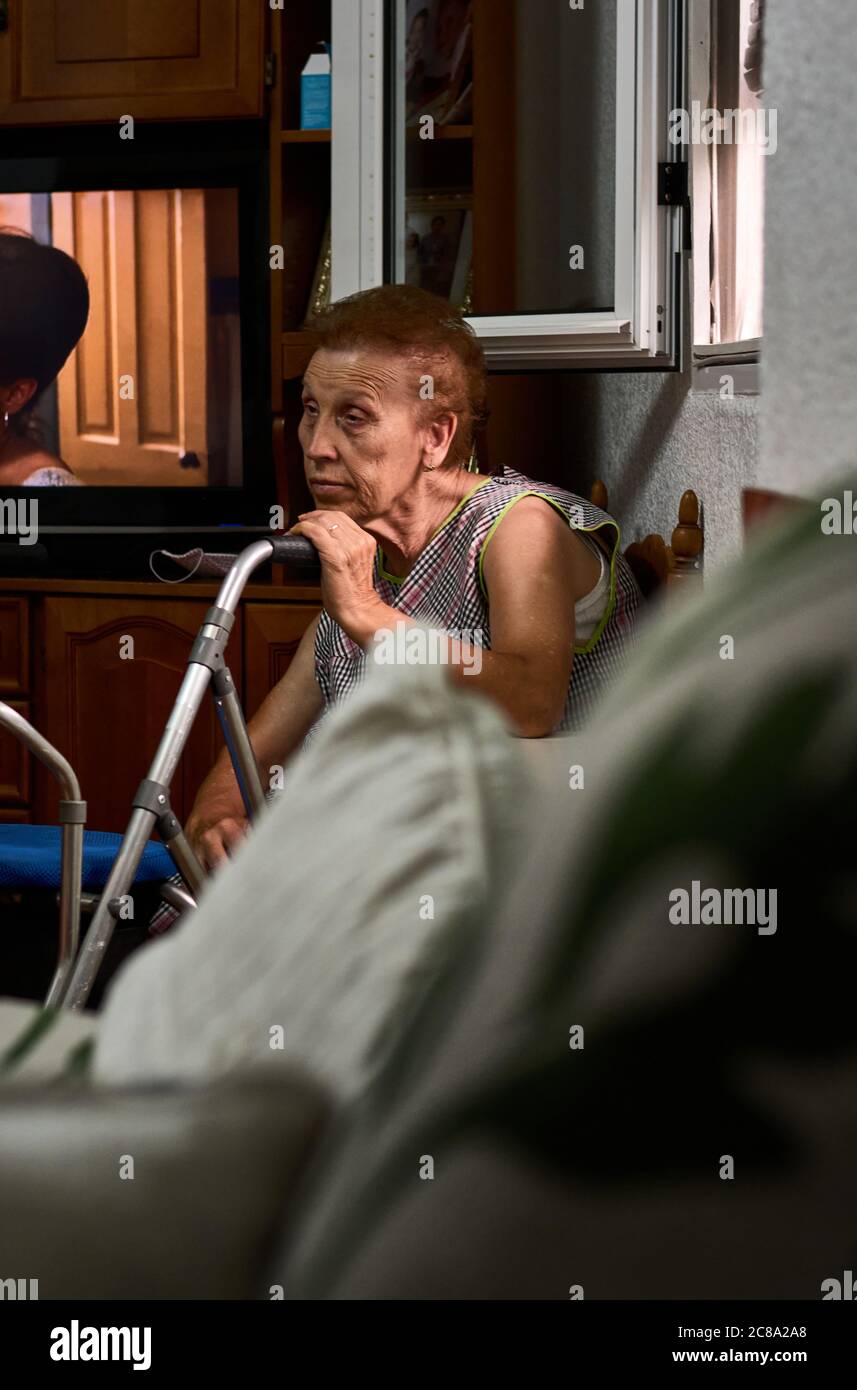 Mature lady walker hi-res stock photography and images - Alamy