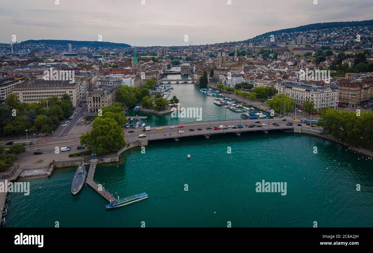 Zurich lake frozen hi-res stock photography and images - Alamy