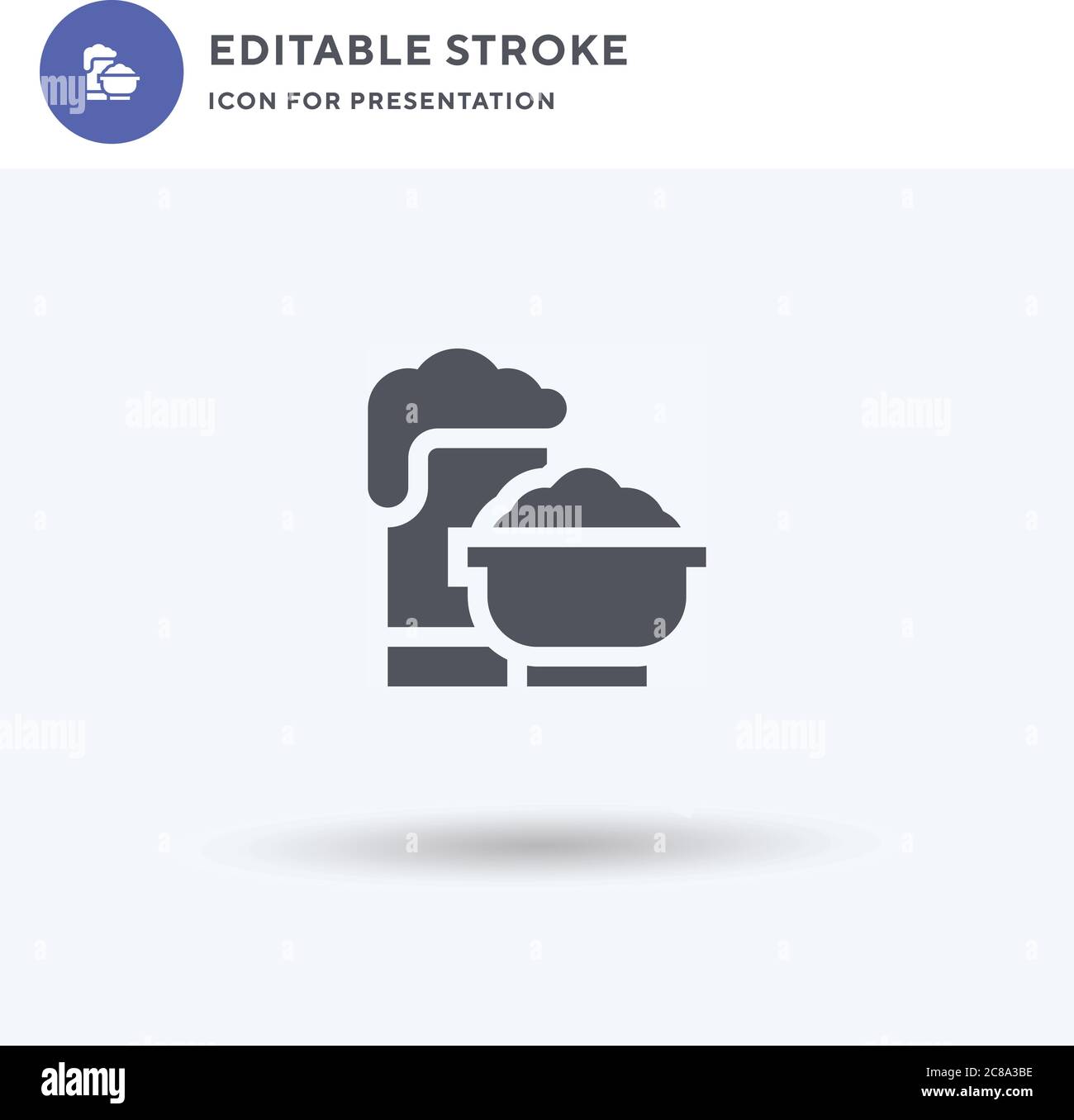 Malt icon vector, filled flat sign, solid pictogram isolated on white ...