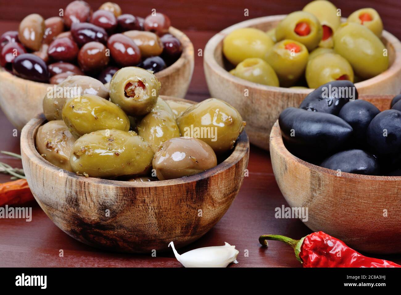 Types of olive hi-res stock photography and images - Alamy