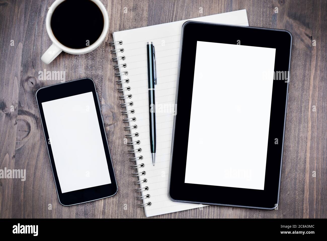 Empty tablet screen hi-res stock photography and images - Alamy