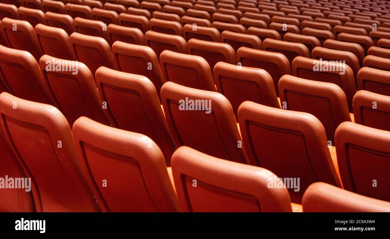 Empty chair seats seating hi-res stock photography and images - Alamy