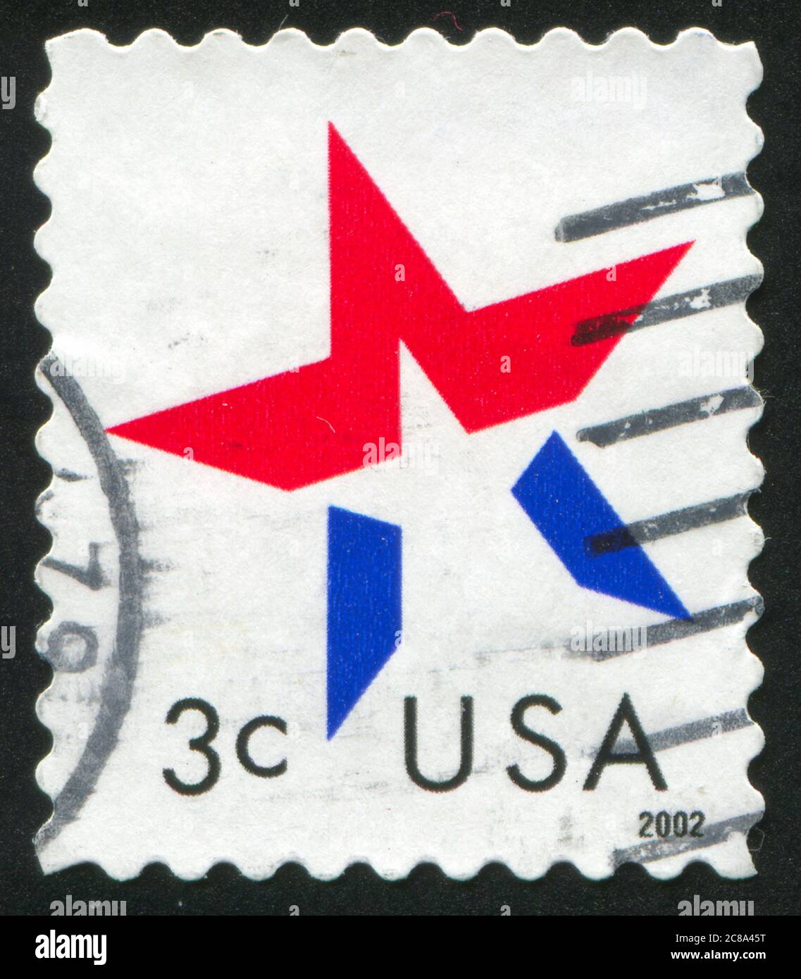 UNITED STATES - CIRCA 2002: stamp printed by United States of America ...