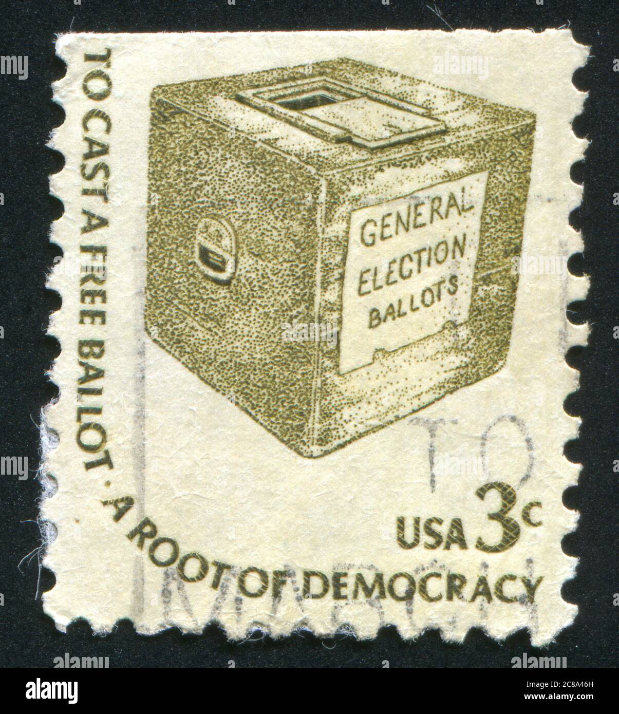 Ballot paper voting stamp hi-res stock photography and images - Alamy