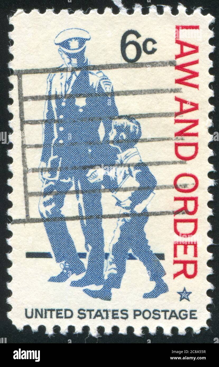 UNITED STATES - CIRCA 1968: stamp printed by United States, shows The ...