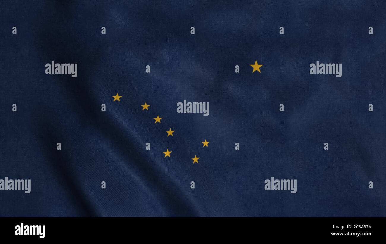 Alaska flag hi-res stock photography and images - Alamy