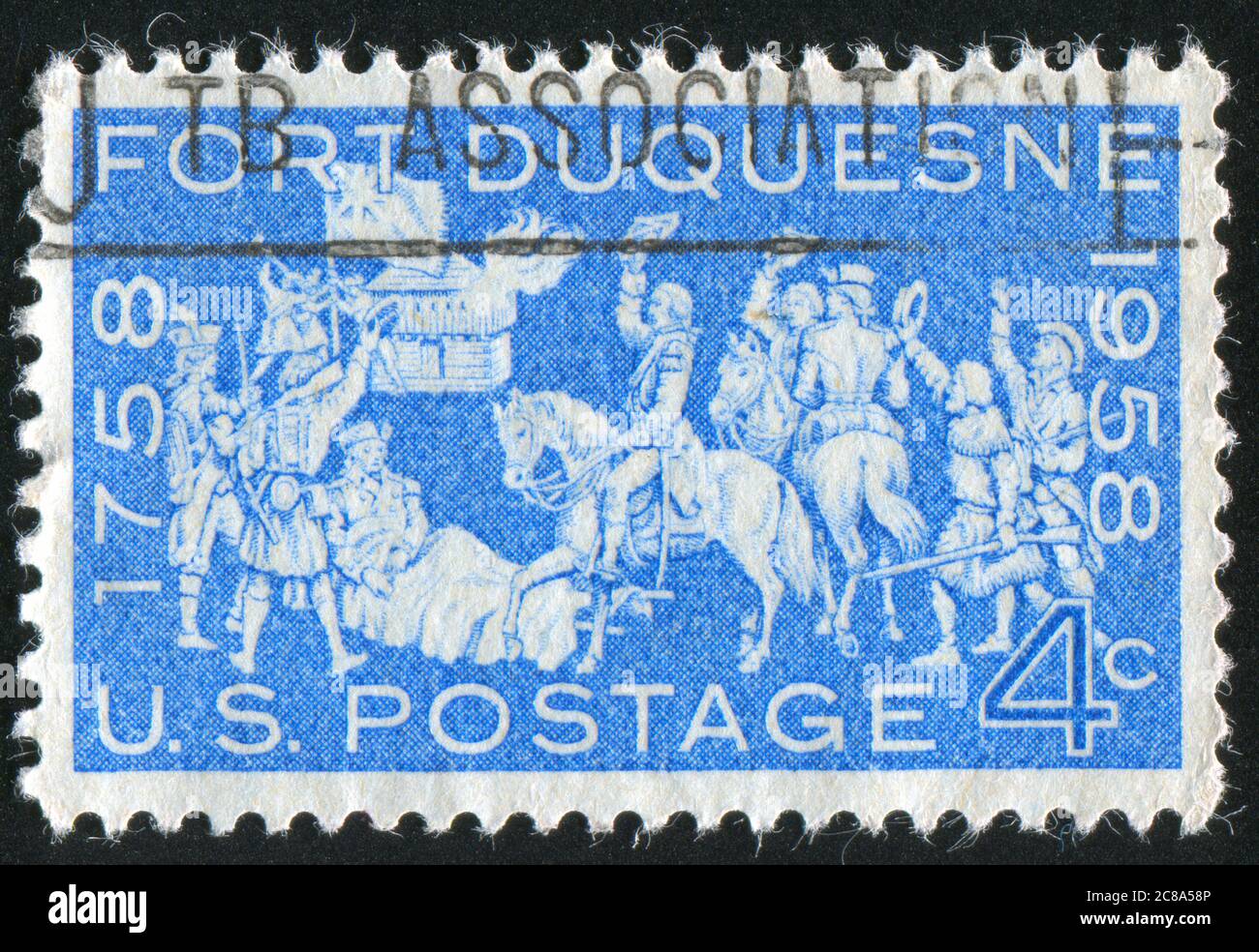 UNITED STATES - CIRCA 1958: stamp printed by Umited States, shows ...