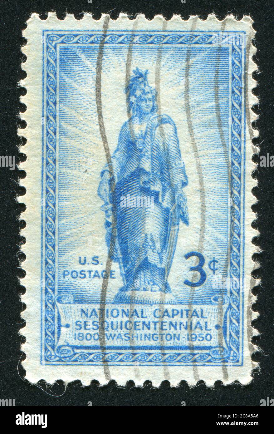 UNITED STATES - CIRCA 1950: stamp printed by Umited States, shows ...