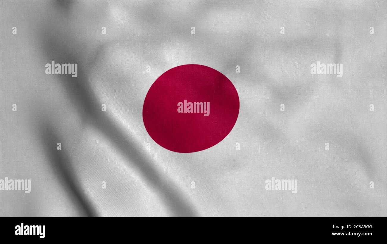 Red sun flag loop hi-res stock photography and images - Alamy