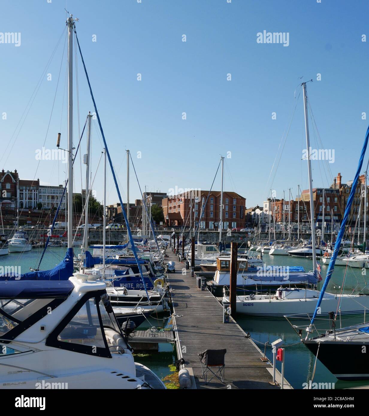 Ramsgate Harbour, Kent Stock Photo - Alamy