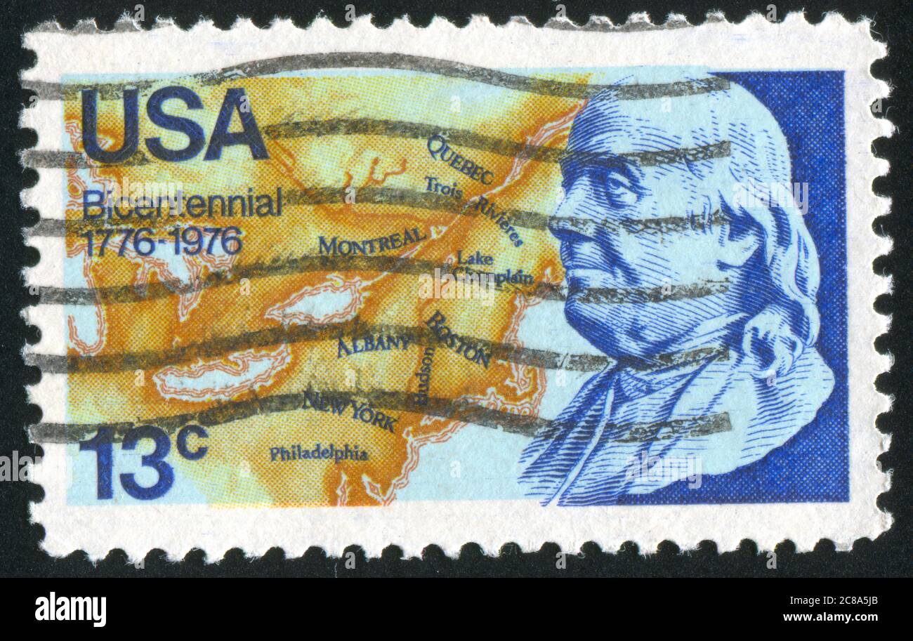 UNITED STATES - CIRCA 1976: stamp printed by United states, shows ...