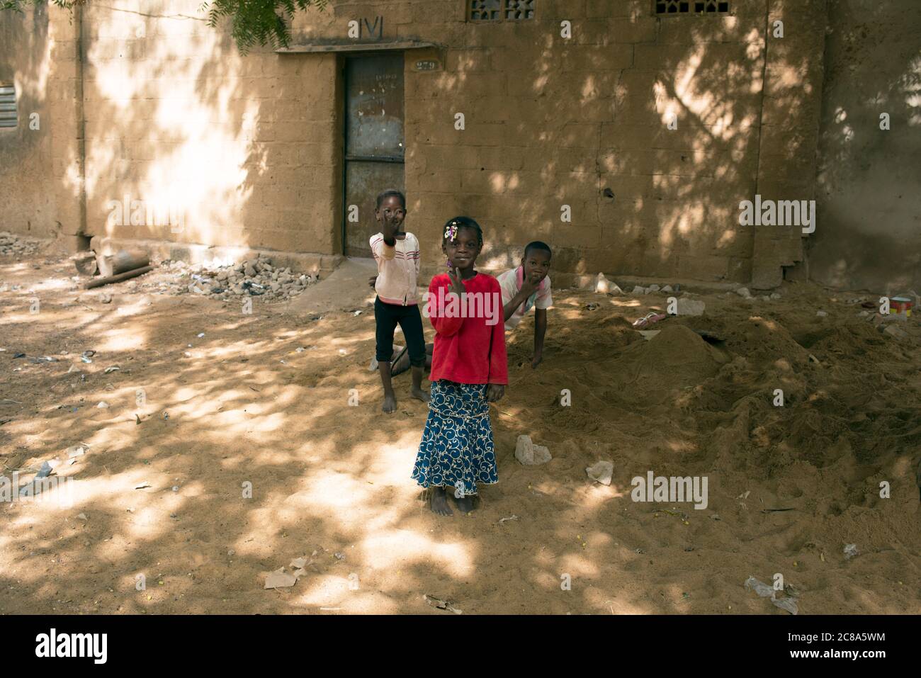 Mali children playing hi-res stock photography and images - Alamy