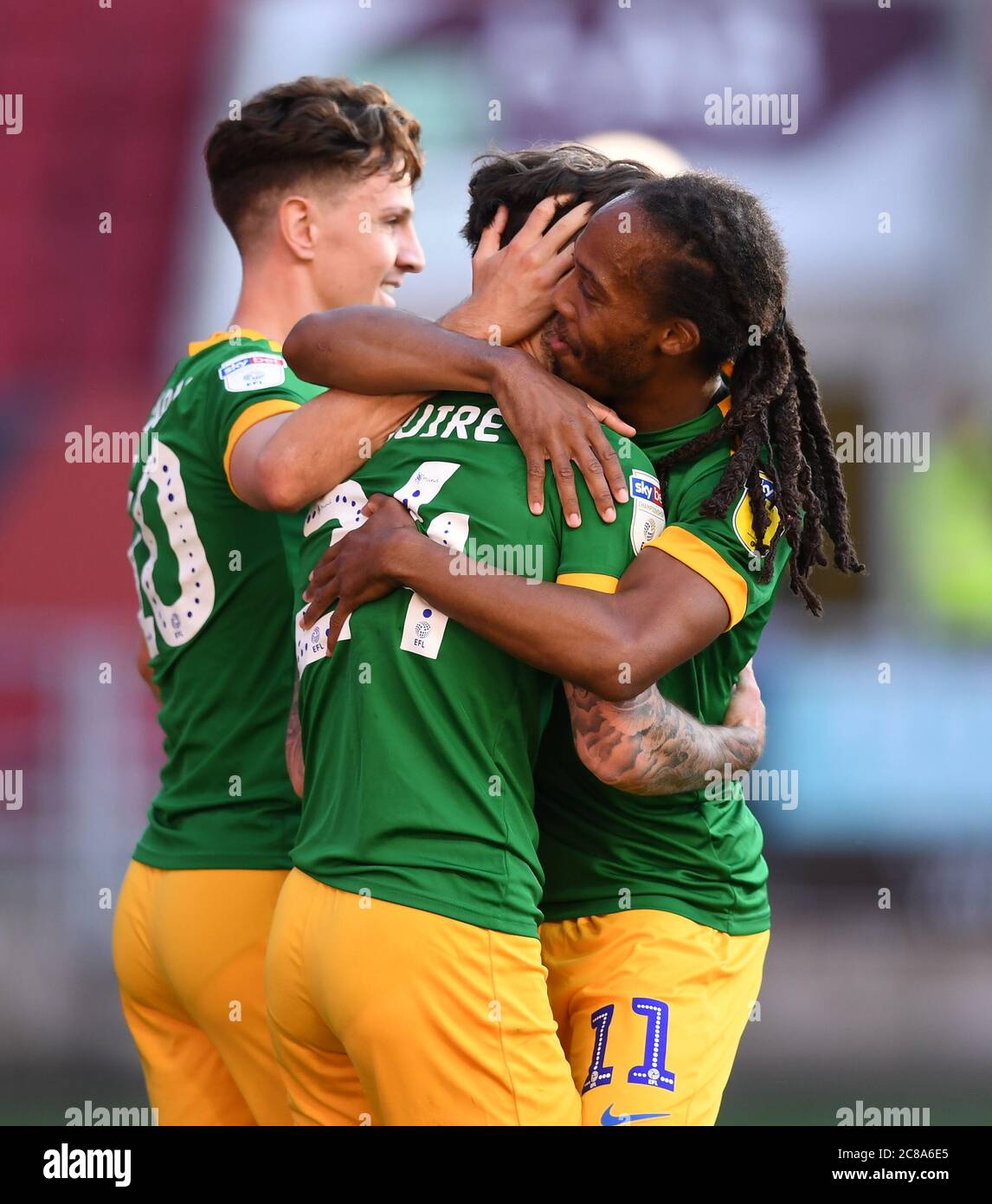 Ashton Gate Stadium, Bristol, UK. 22nd July, 2020. English Football ...