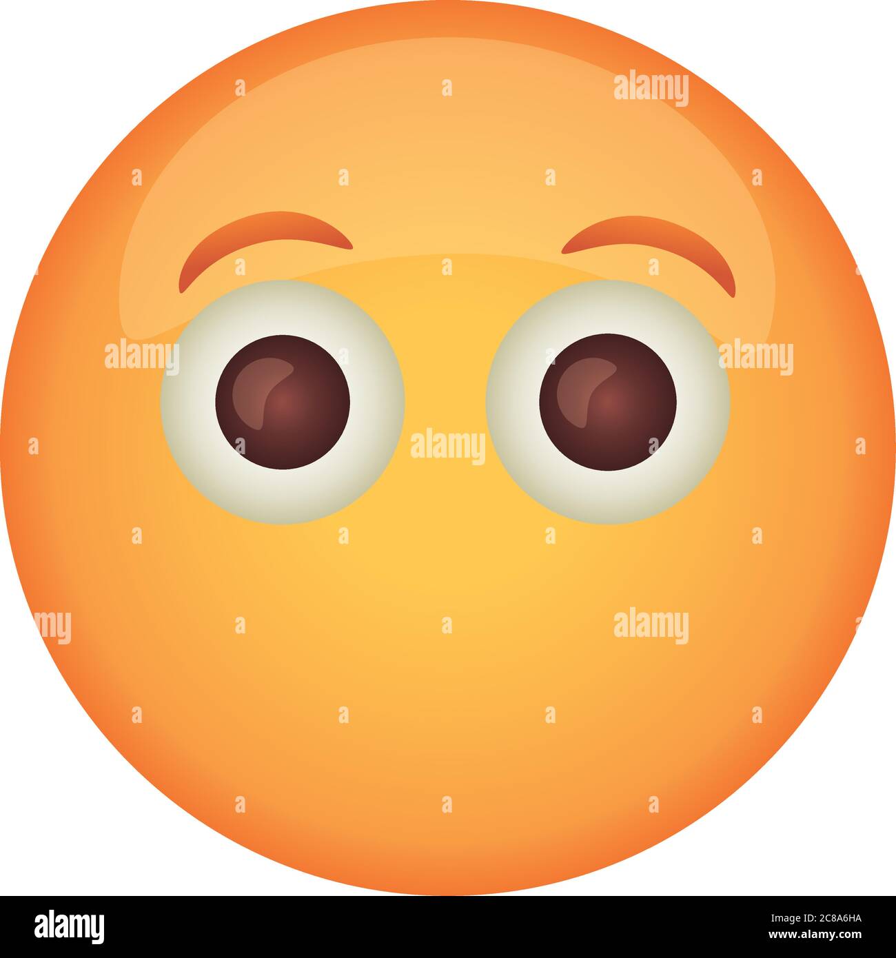 Emoji without mouth hi-res stock photography and images - Alamy