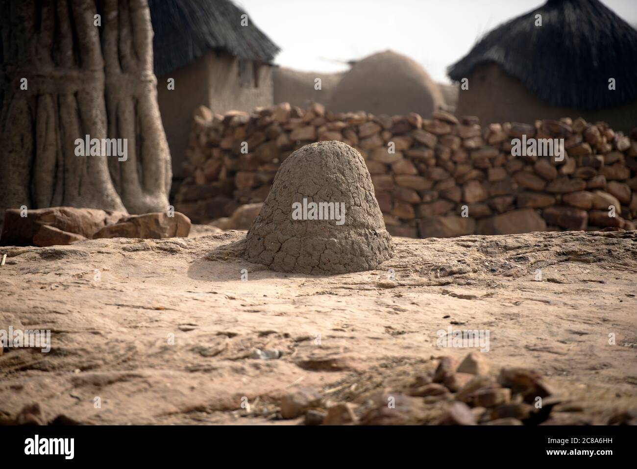 Although it looks like just a mound of mud, this is the centrepiece of ...