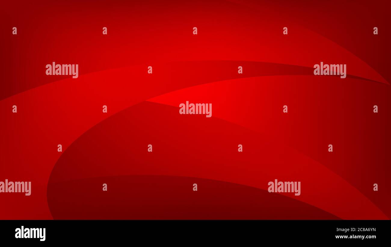 Abstract background of curved lines in red colors Stock Vector Image ...