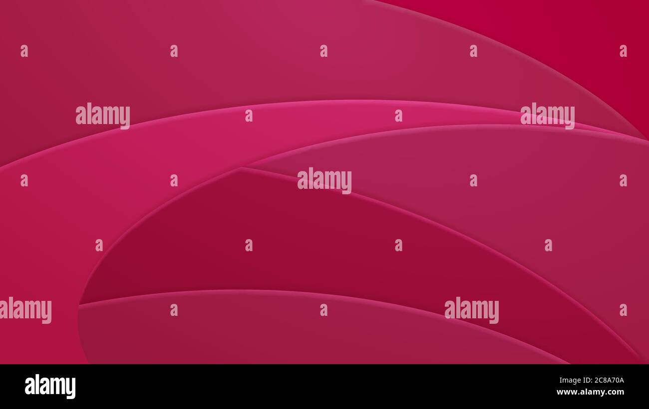 Abstract background of curved lines in pink colors Stock Vector Image ...