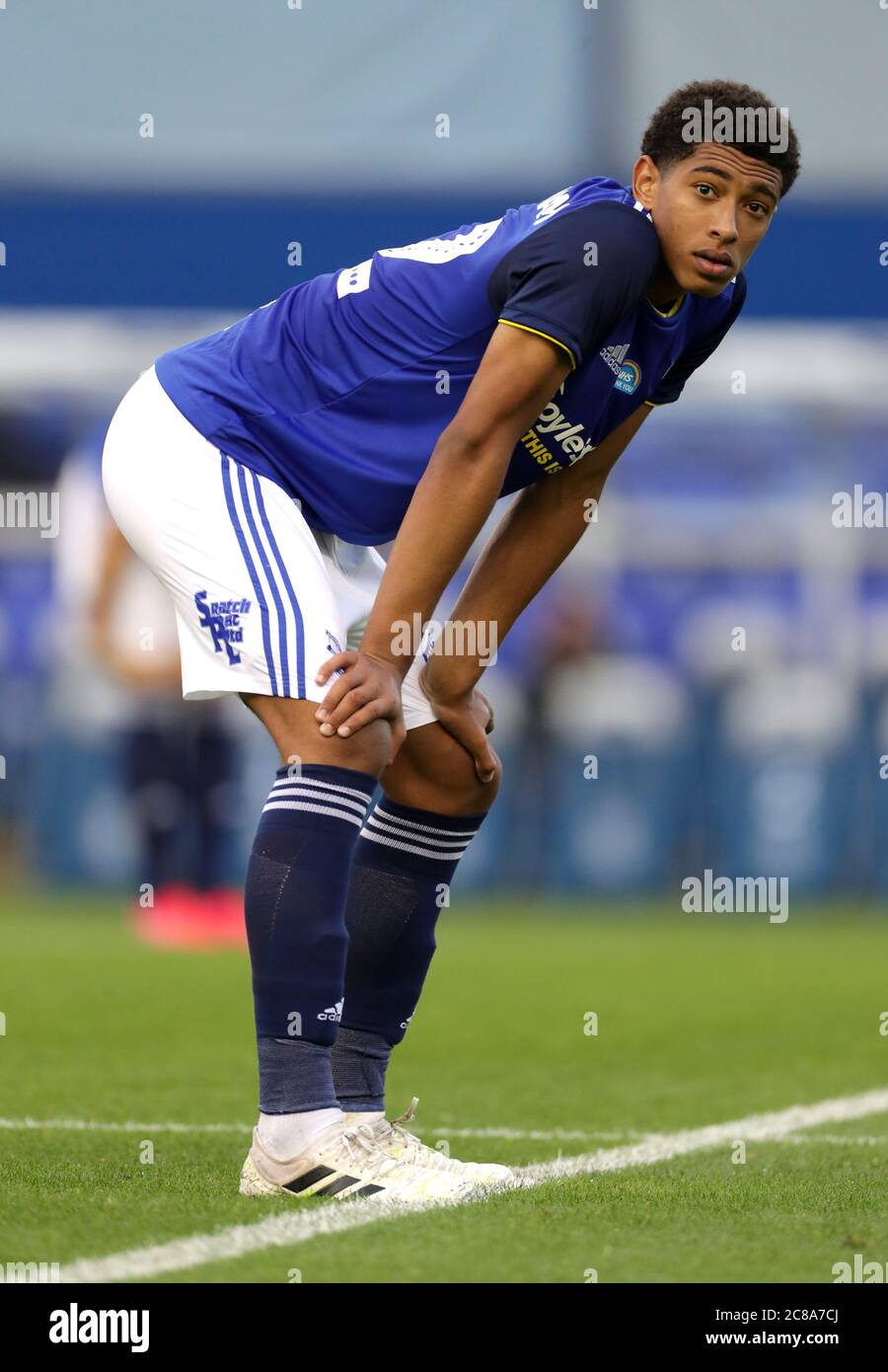 Birmingham City's Jude Bellingham during the Sky Bet Championship match ...