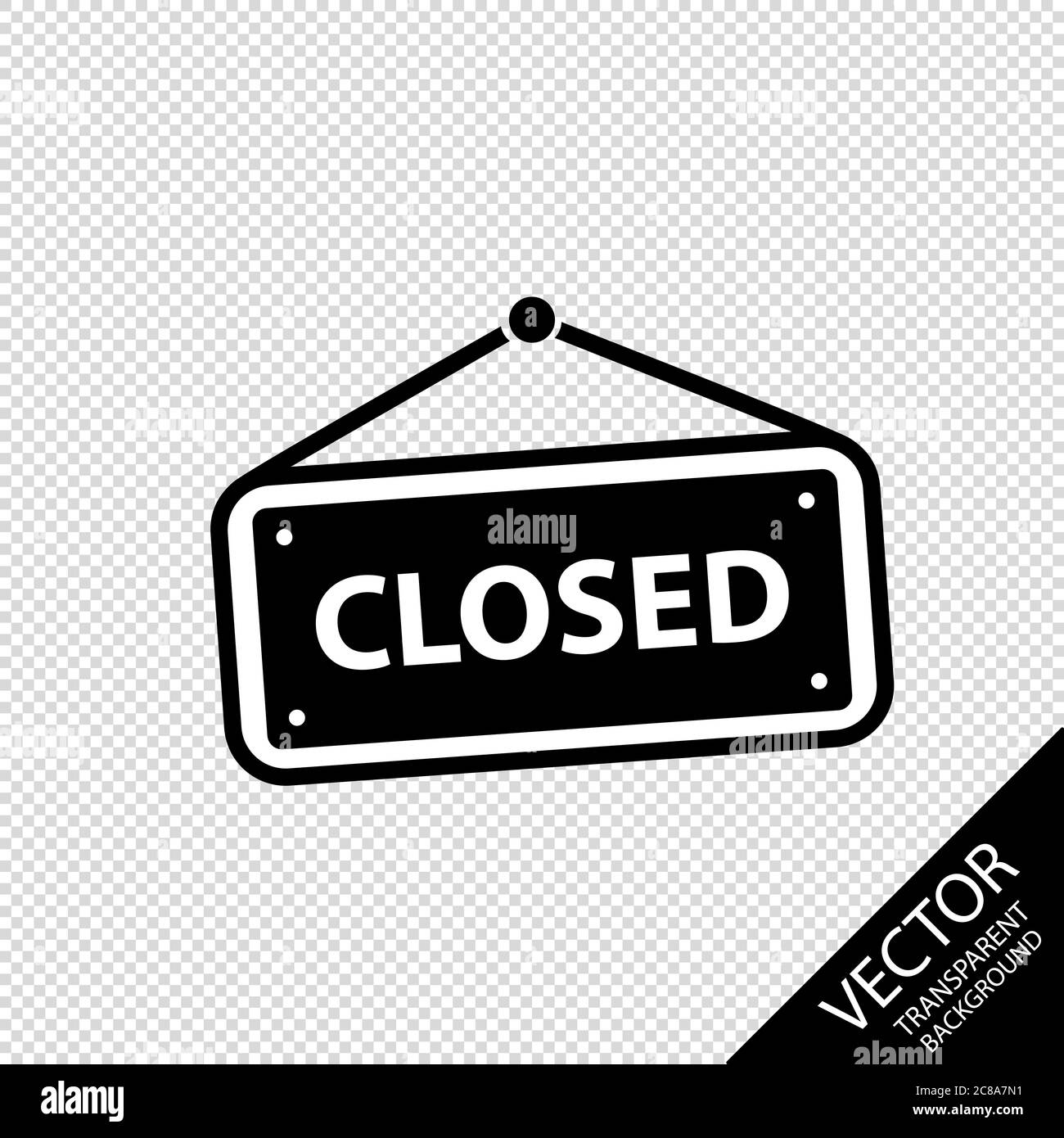 Hanging sign icon Stock Vector Images - Alamy