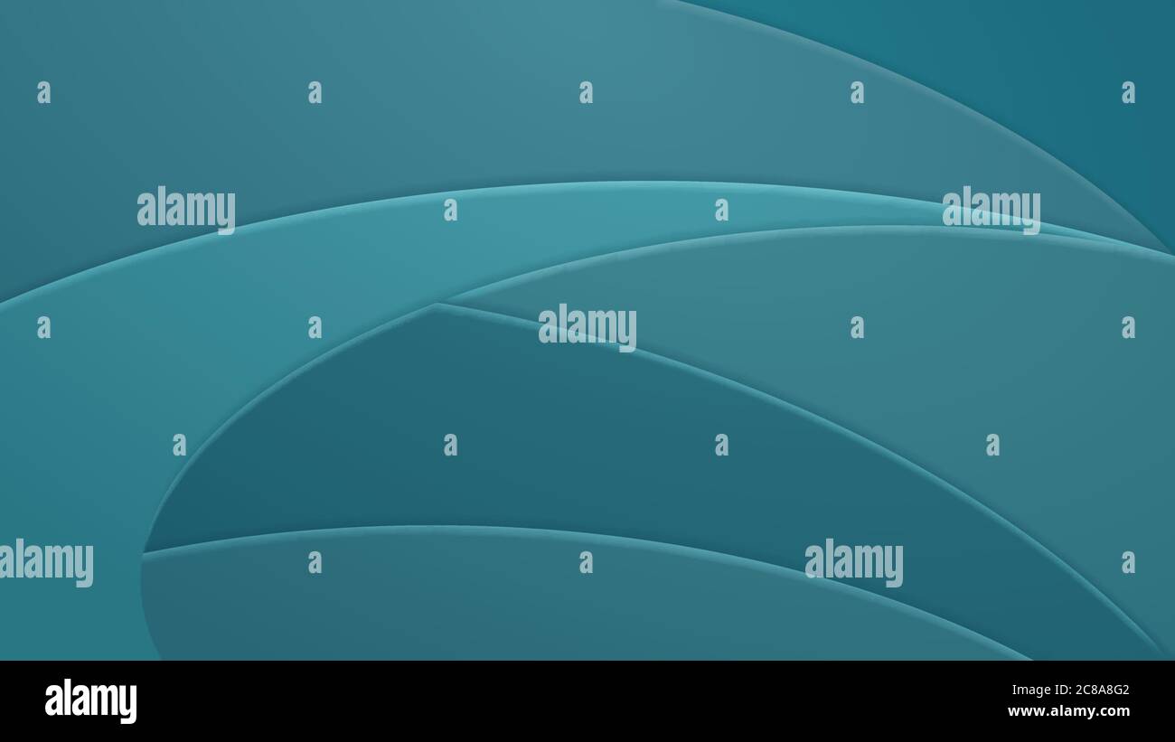 Abstract background of curved lines in light blue colors Stock Vector ...