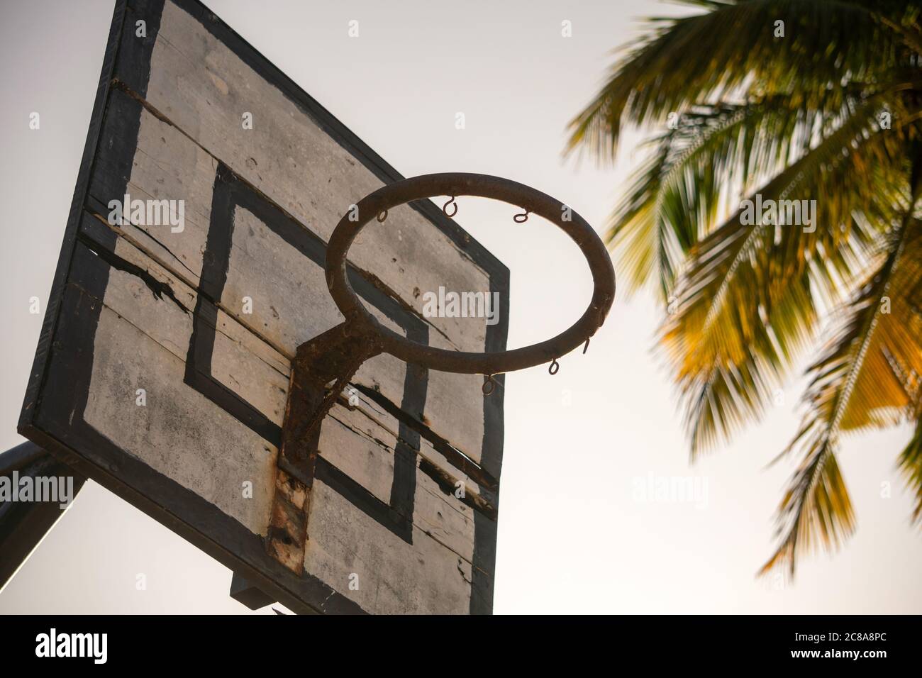 Tropical basketball court hi-res stock photography and images - Alamy