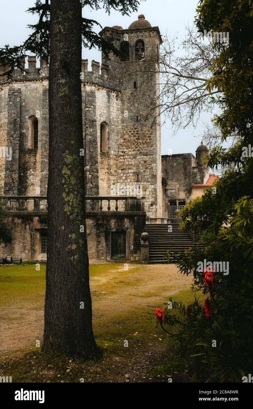 The convent of christ, ancient templar stronghold and monastery in ...