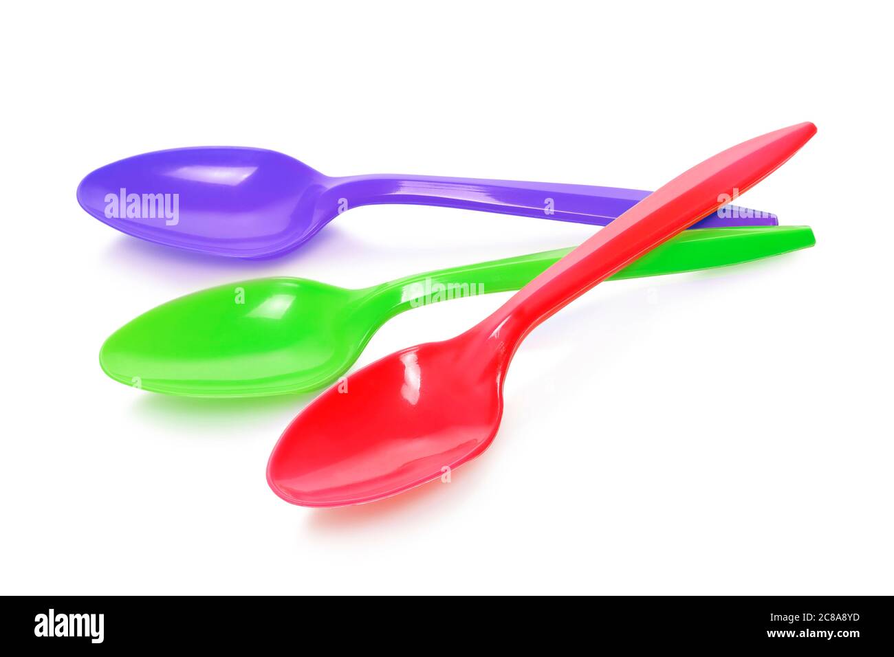 Plastic dining spoons hi-res stock photography and images - Alamy