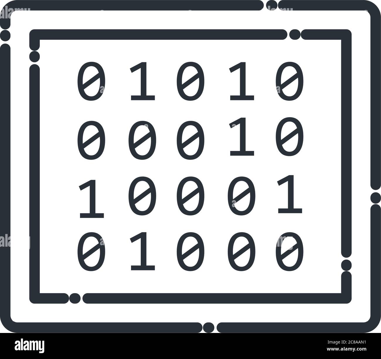 Big data code numbers line style icon design, Web hosting center base security system and ...