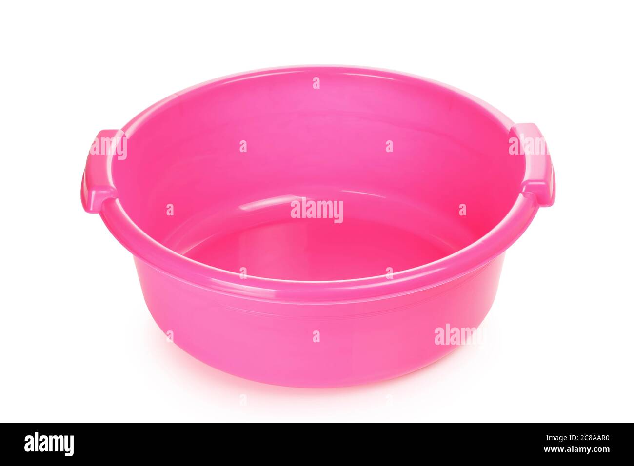 empty wash bowl isolated on white Stock Photo - Alamy