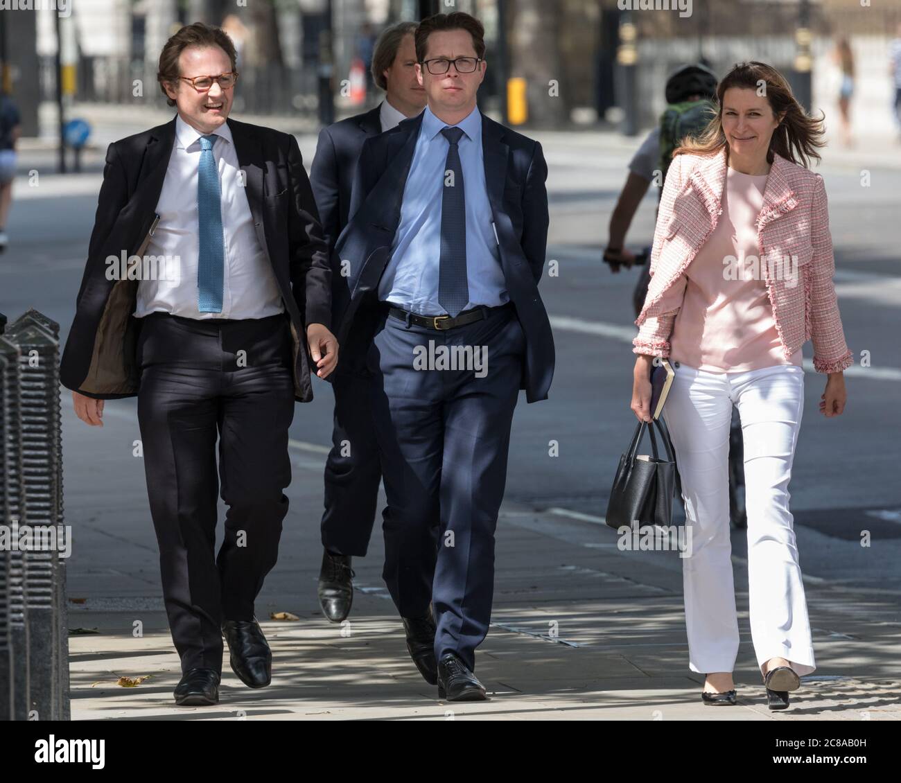 London, UK. 22nd July, 2020. Alex Burghart, MP, British politician ...