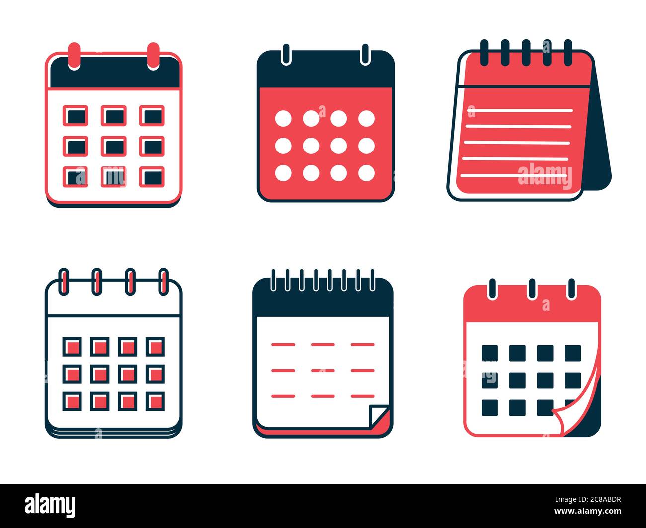 Calendar pictogram hi-res stock photography and images - Alamy