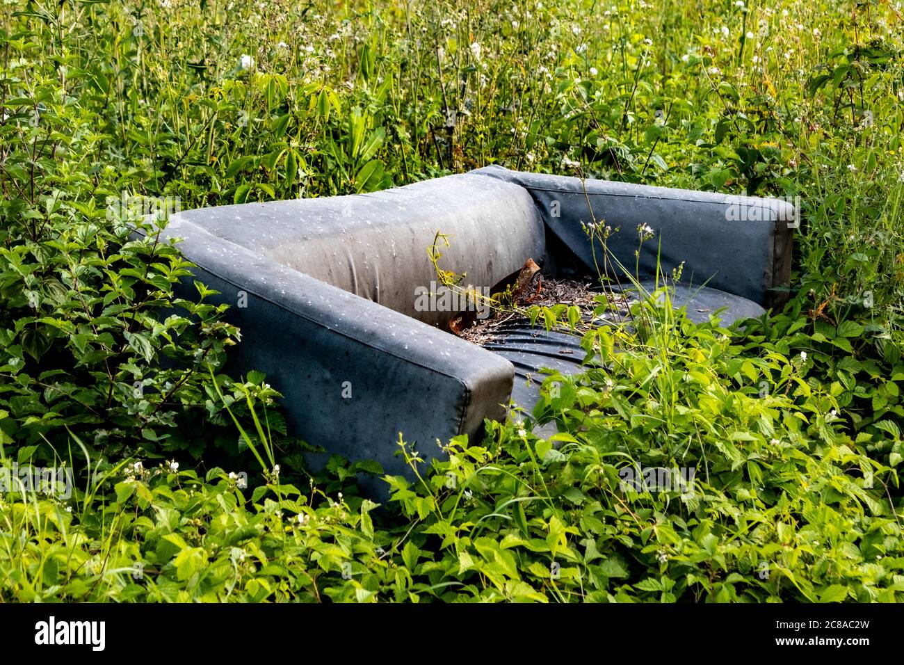 Ruined sofa hi-res stock photography and images - Alamy