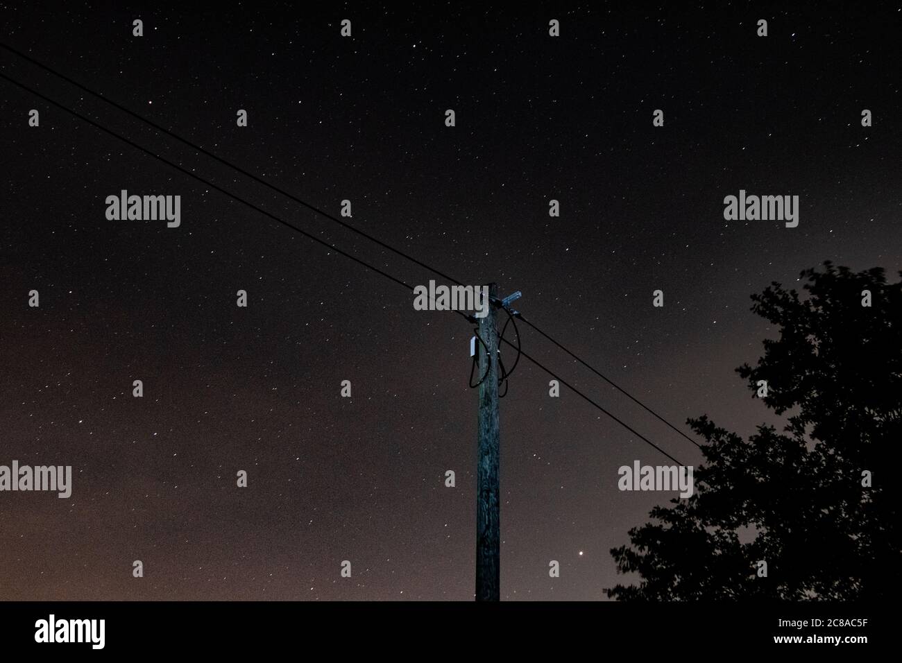 Night sky stars phone hi-res stock photography and images - Alamy