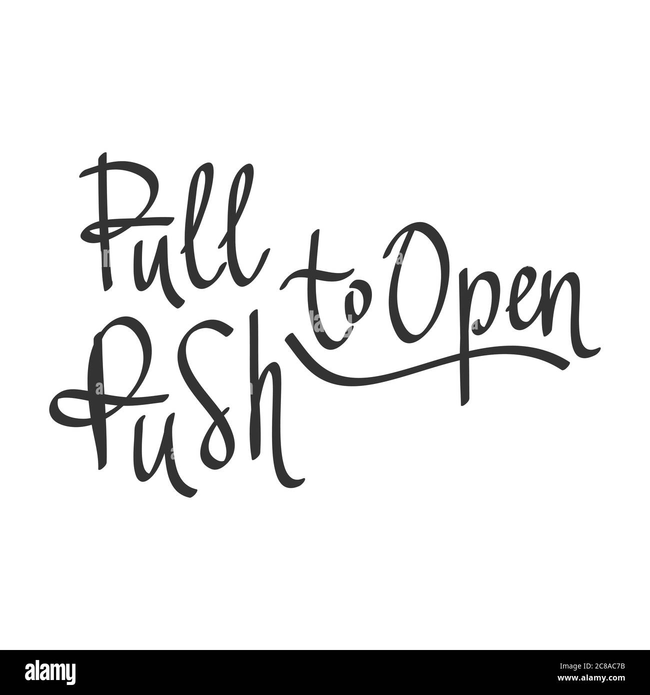 Push Pull Black and White Stock Photos & Images - Alamy