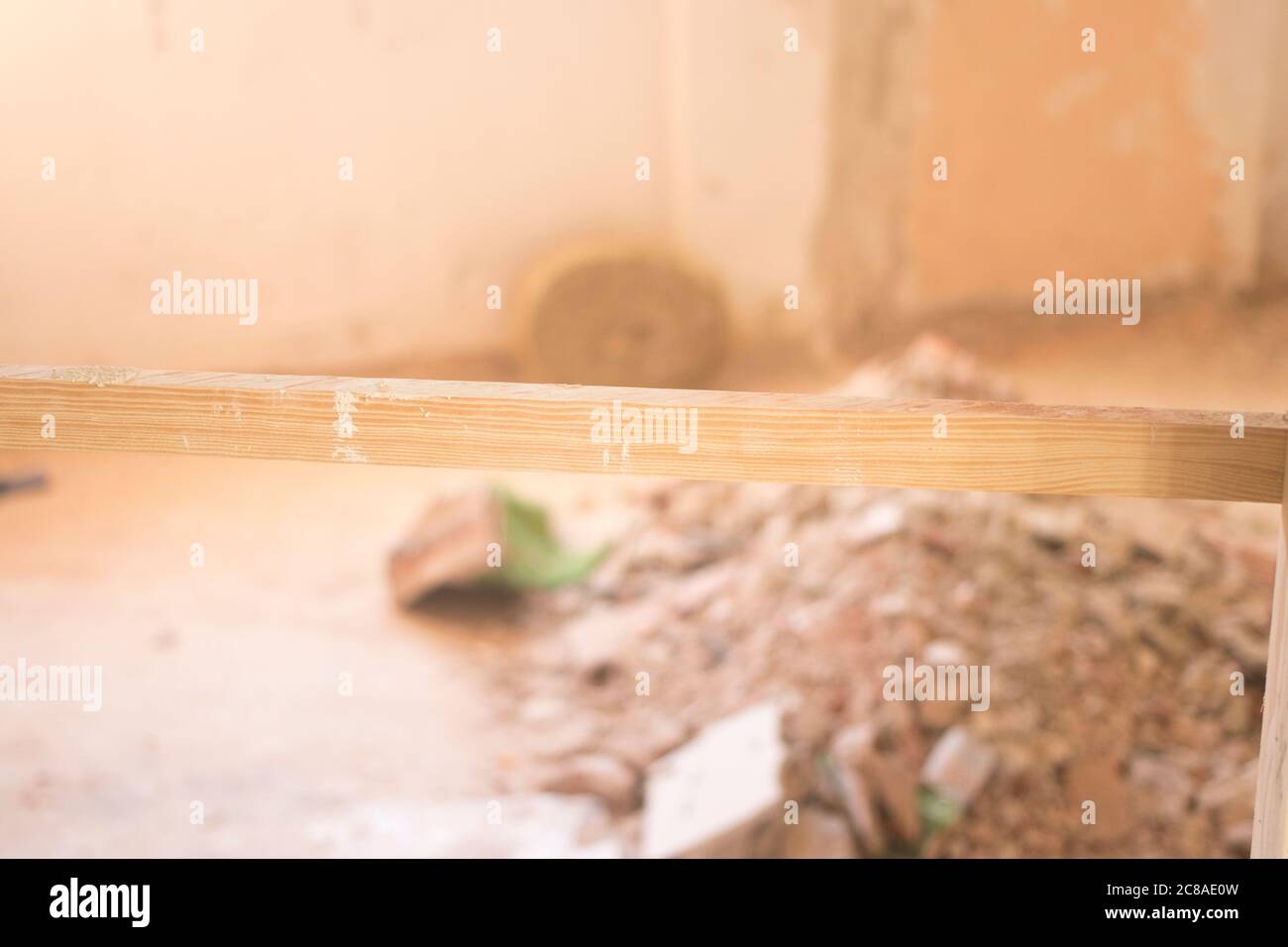Building renovation works in appartment showing refurbishments works by ...