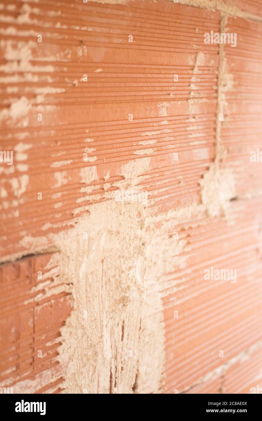 Building renovation works in appartment showing refurbishments works by ...