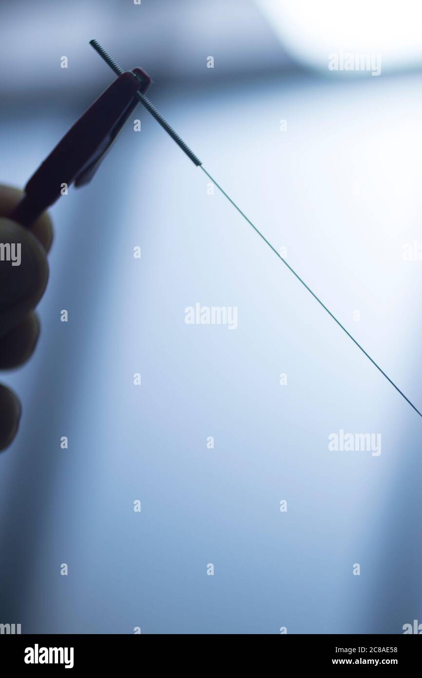 Percutaneous electrolysis therapy hi-res stock photography and images - Alamy