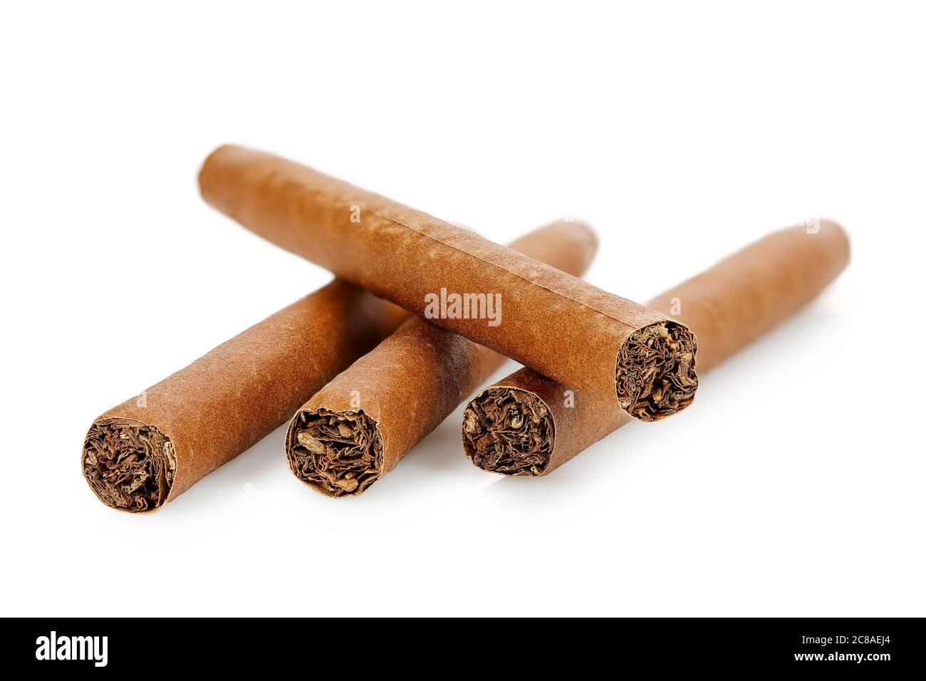 Four cigarette on white hi-res stock photography and images - Alamy