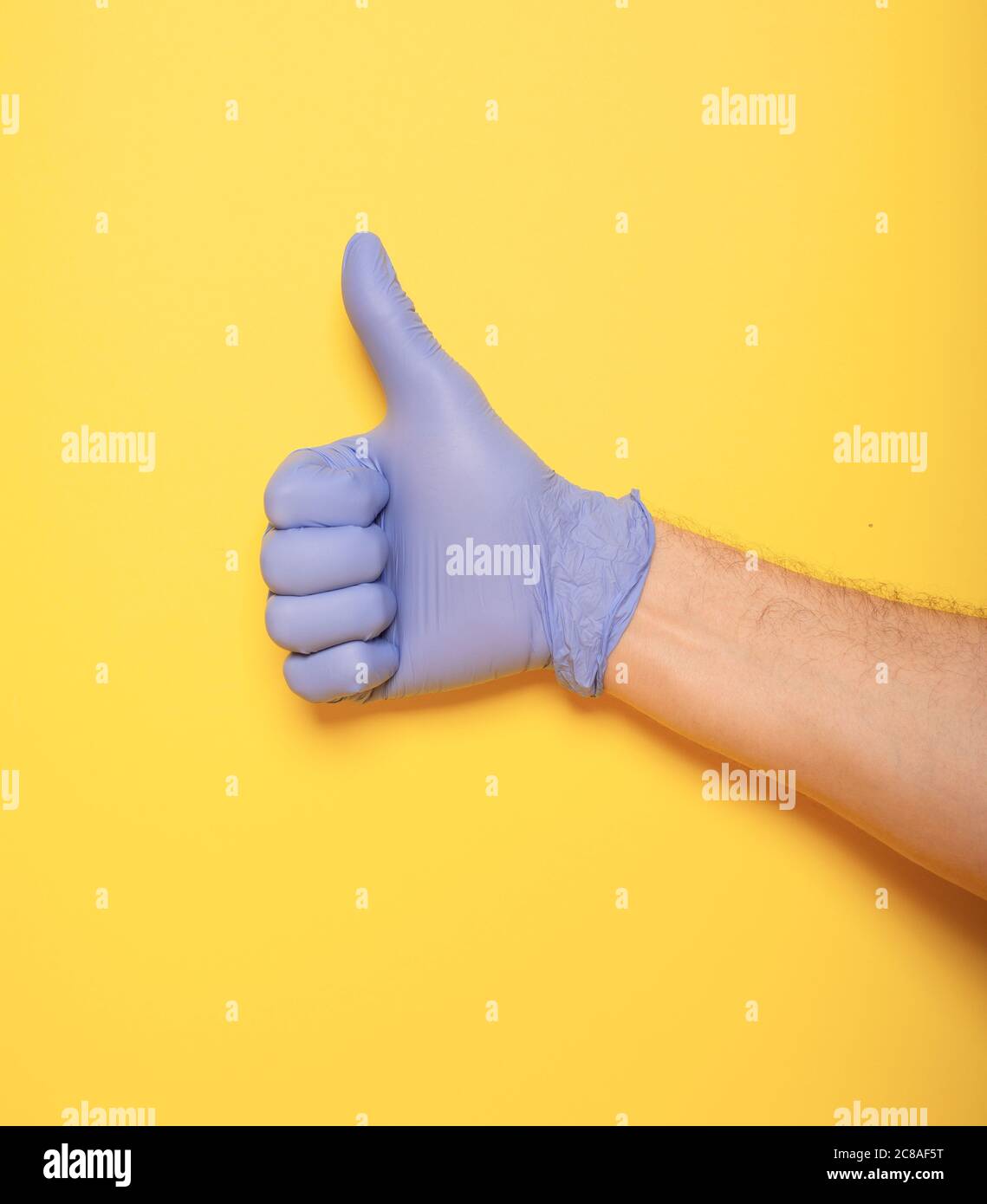 Hand gestures for expressing emotions on colored surface Stock Photo ...
