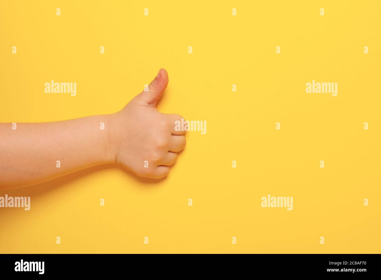 Hand gestures for expressing emotions on colored surface Stock Photo ...