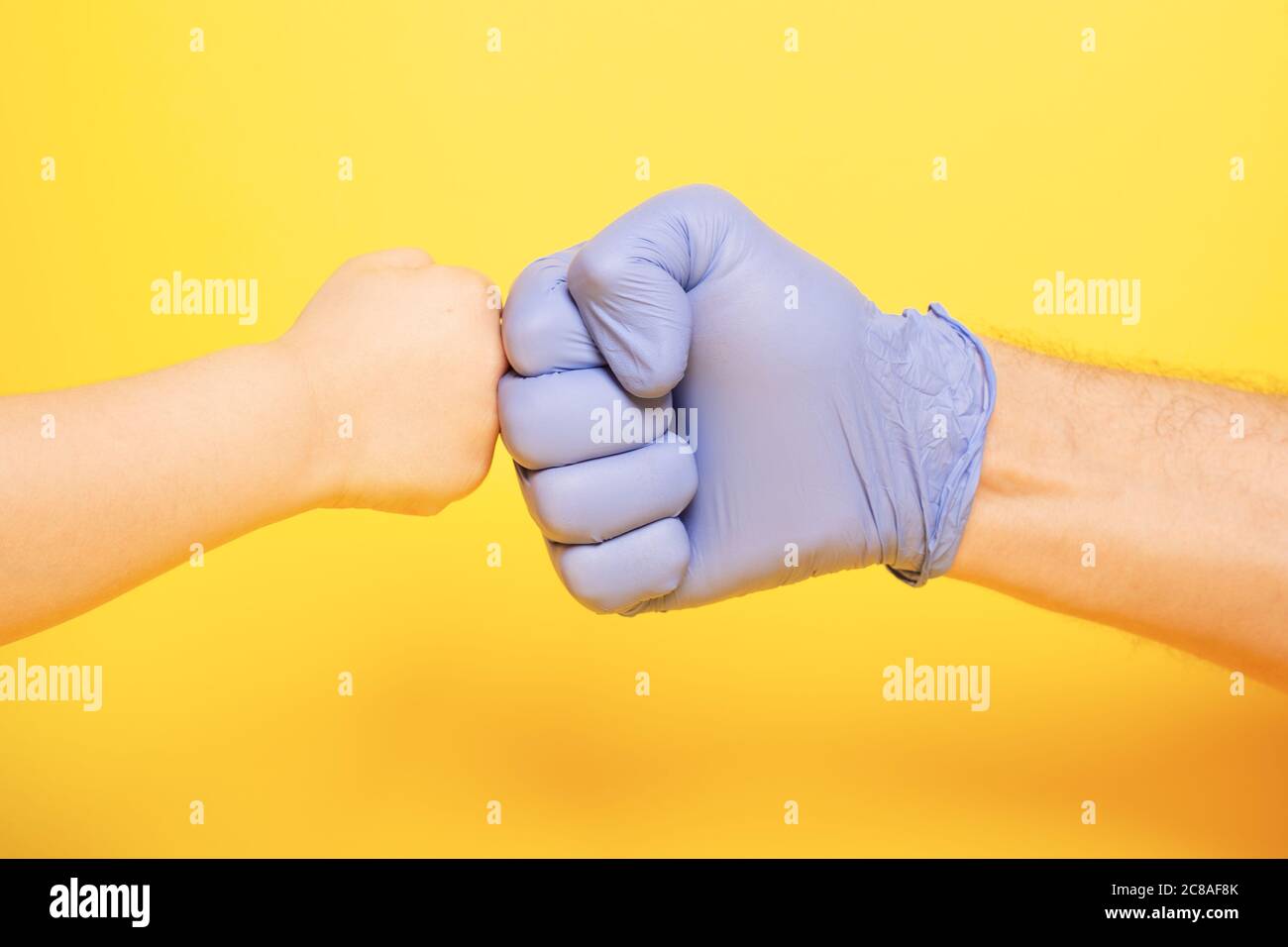 Hand gestures for expressing emotions on colored surface Stock Photo ...