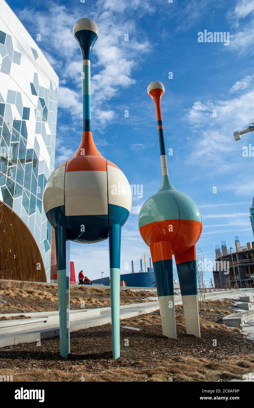 Modern art installation exterior big hi-res stock photography and ...