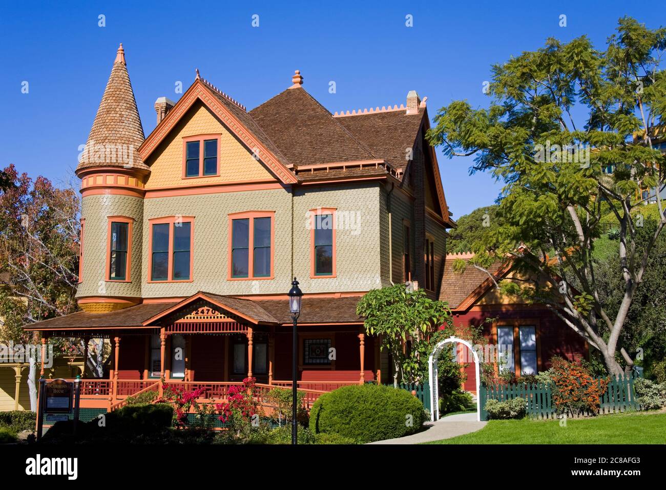 Christian House at the Heritage Park, San Diego, California, United ...