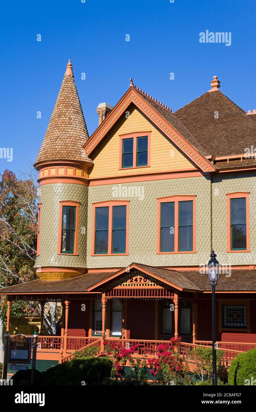Christian House at the Heritage Park, San Diego, California, United ...