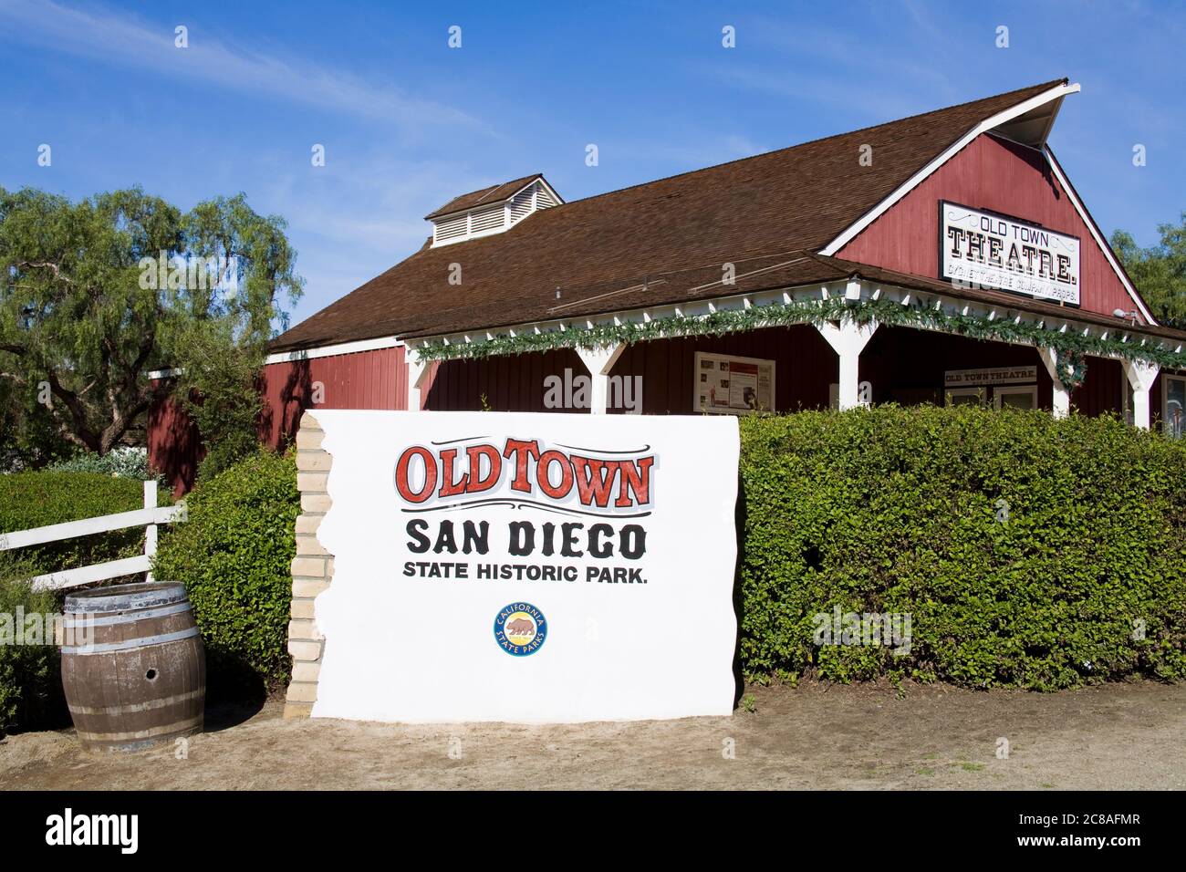 Old Town San Diego State Historic Park, California, United States Stock ...